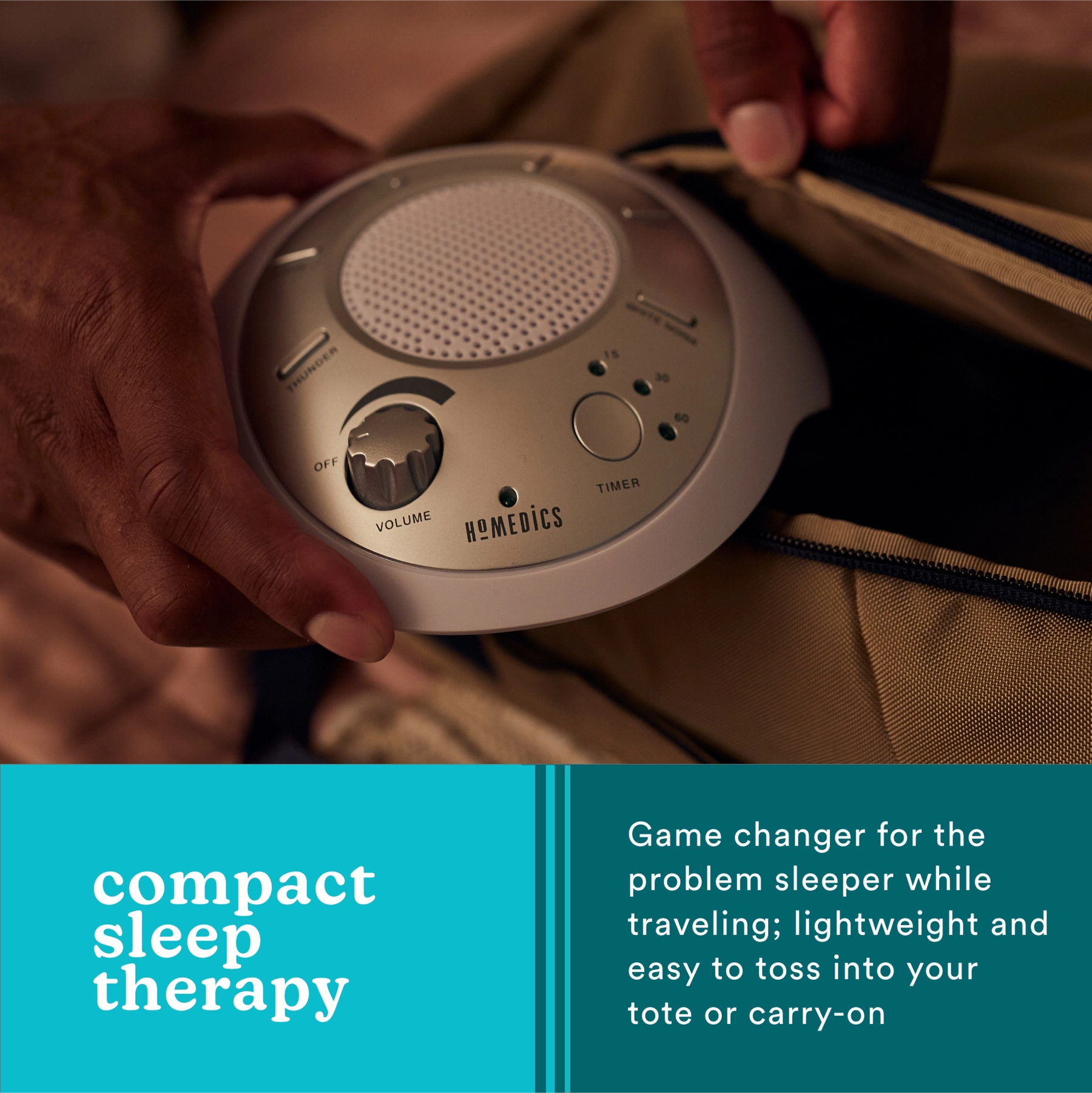 SoundSpa Sound Machine (SS-2000) - Homedics