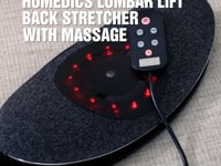Lumbar Lift Lower Back Stretcher & Massager - Homedics